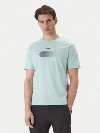 HUGO BOSS T-Shirt TS_Unity 50554557 T&uuml;rkisfarben Regular Fit
