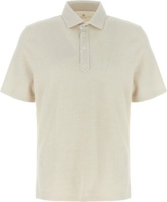 Brunello Cucinelli polo &agrave; manches courtes - Blanc