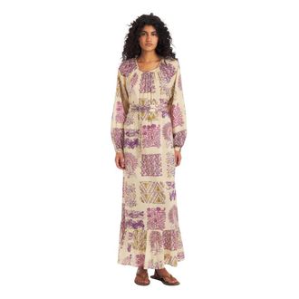Antik Batik Jane Long Dress - - Dresses - Damen - Mehrfarbig - S