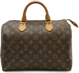 Louis Vuitton Pre-owned Speedy 30 Monogram Handbag - Femme - Pre-owned - Brun - Taille: ONE Size