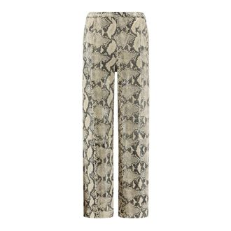 Alysi Weite Hosen - - Trousers - Damen - Beige - 2XS