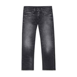 R13 Femme, Jeans, Noir, Taille: W28 Boy Straight Jean