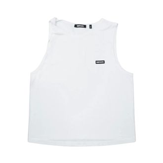 Rotate Rotate Birger Christensen, Femme, Tops, Blanc, Taille: 40 FR Hauts sans manches