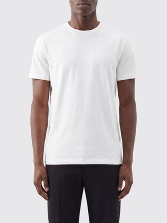 Tom Ford T-shirt &agrave; col rond en m&eacute;lange de lyocell et de coton