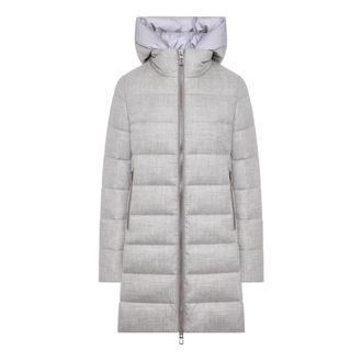 Duno Femme, Manteaux, Blanc, Taille: 38 FR Attic Down Coat