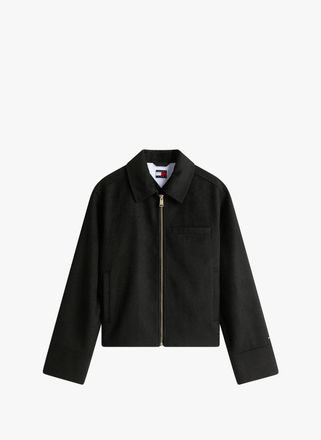 Tommy Hilfiger Veste courte en laine m&eacute;lang&eacute;e