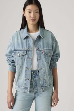 Levi's Trucker Jacke im 90er-Stil - Damen - Blau / Blau