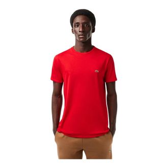 Lacoste M Tee-Shirt - - Tops - Herren - Rot - L