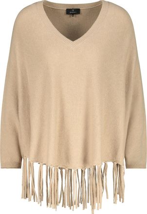 Monari Poncho mit Fransen - 40