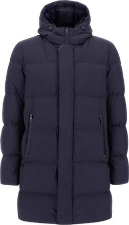 Herno Homme, Manteaux, Bleu, Taille: 2XL Laminar Windstopper 2-Layer Long Parka