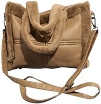 Rino&Pelle Sac &agrave; main et bandouli&egrave;re Rino & Cuir Jasha 7002512 Col. Toffee/Marron