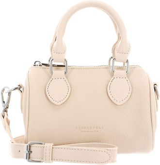 Seidenfelt Manufaktur Umh&auml;ngetasche Moheda Little Bowling Crossbody Bag Cream creme