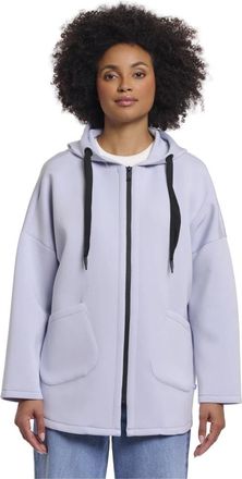 Rino&Pelle Femme, Vestes, Bleu, Taille: 38 FR Hooded Coat