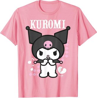 Hello Kitty Hallo Kitty Kuromi Bad Cool Sweet Friends Punk Dark Classic T-Shirt