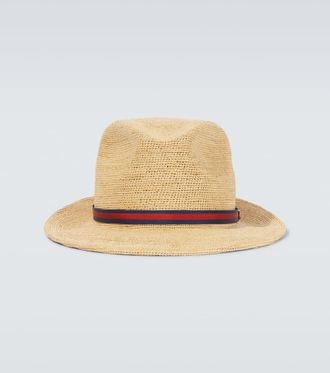 Borsalino Chapeau Panama Argentine en paille