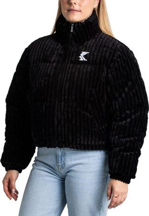 Karl Kani Winterjacke Karl Kani OG Fuzzy Corduroy Short Puffer Jacket
