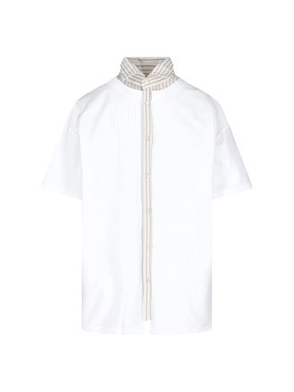 Maison Margiela Womens Shirts White Cotton