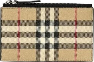 Burberry Homme, Accessoires, Beige, Taille: ONE Size Porte-cartes Check