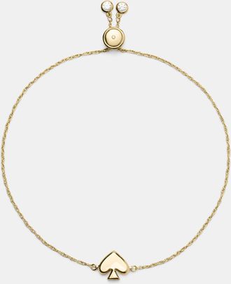 Kate Spade New York Everyday Spade Armband Aus Metall Mit Schiebeverschluss