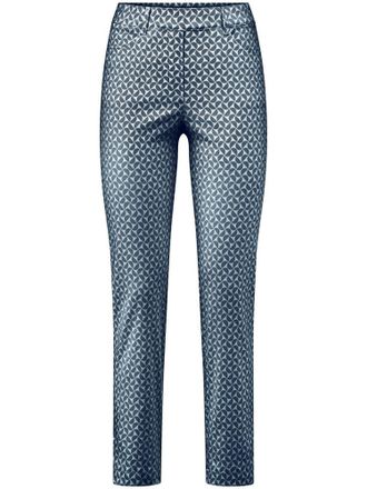 Peter Hahn Slim Fit-7/8-Hose Peter Hahn blau