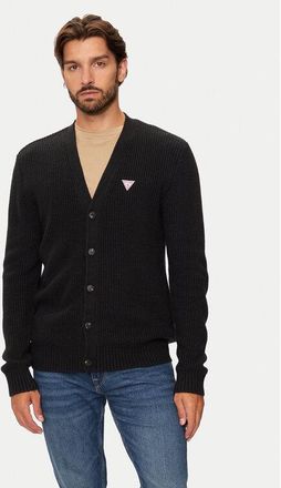 Guess Strickjacke M4BR36 Z3HN2 Schwarz Regular Fit