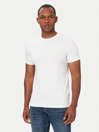 Guess T-Shirt M6YI24 K3728 Wei&szlig; Extra Slim Fit