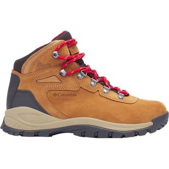 Columbia Newton Ridge Plus WP Amped wasserdichte Wanderstiefel f&uuml;r Damen, Braun (Elk x Mountain Red), 37 EU