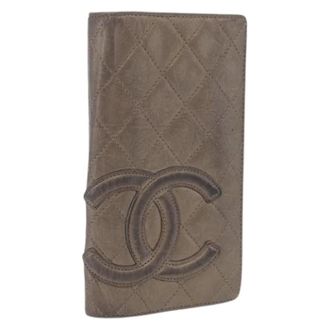 Chanel Pre-owned Vintage Long Wallet - - Pre-owned - Damen - Braun - ONE SIZE