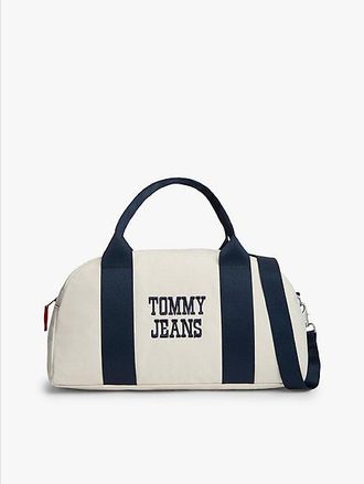 Tommy Hilfiger Duffle bag en toile &agrave; logo textur&eacute;