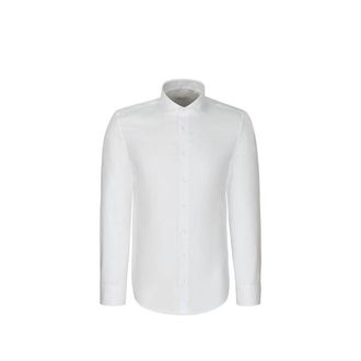Seidensticker Chemise droite &agrave; motif en coton
