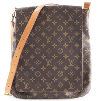 Louis Vuitton Sac bandouli&egrave;re vintage Pre-owned - Femme - Pre-owned - Brun - Taille: ONE Size