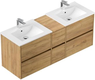 Magnolia Home Badm&ouml;belset Taifun 150cm eiche gold