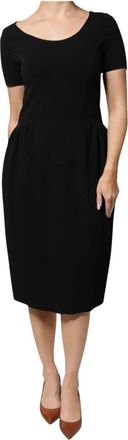 Emporio Armani Damen, Kleider, Schwarzk, SGröße