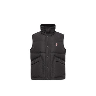 Moncler Moncler Evans Down Gilet, Men, Black, Size: 1
