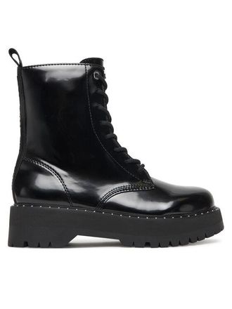 DKNY Schn&uuml;rschuhe Batu Studs-Lace Up K4566972 Schwarz