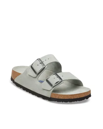 Birkenstock Womens Sandals Arizona Pure Sage Tonal Slippers Flat Shoes