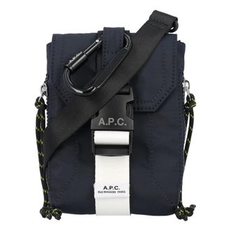 A.P.C. Dunkelblaue Umh&auml;ngetasche - - Bags - Herren - Blau - ONE SIZE