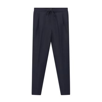 Fabiana Filippi Plisseehose aus Leinenmischung - - Trousers - Damen - Blau - XL