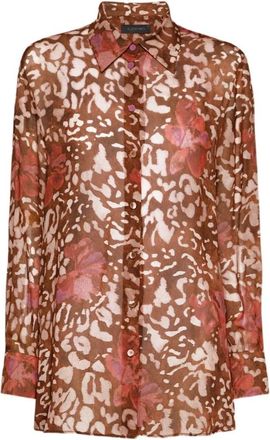 Elena Miro Damen, Blusen & Hemden, Mehrfarbig, 5XLGr&ouml;&szlig;e