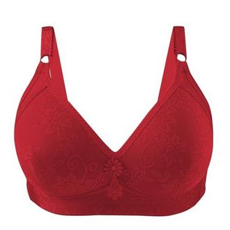 Generic UN soutien-gorge mince avec une grande poitrine et un look amincissant. Il dispose dun design compact sans anneau et dun design avec accessoire linger