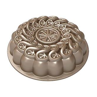 Nordic Ware Citrus Twist Pan, capacité de 8 tasses, caramel