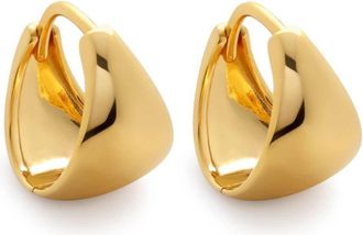 Monica Vinader Tapered Ohrringe - Gold