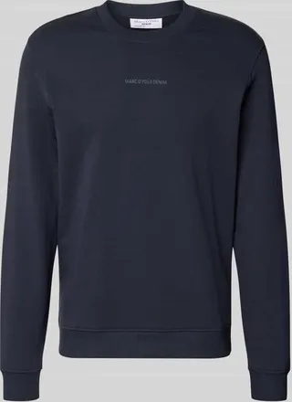Marc O'Polo Denim Regular Fit Sweatshirt aus reiner Baumwolle
