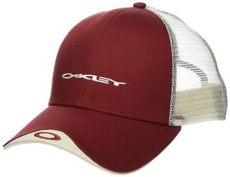 Oakley Mens Trucker Hat 2.0, Iron Red