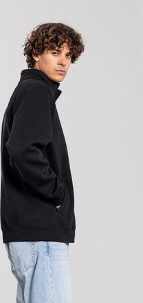 Fruit Of The Loom Sweatjacke Iconic Premium Sweat Jacket mit Eingrifftaschen, meliert, in normaler L&auml;nge