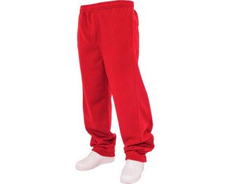 Urban Classics Jogginghose Urban Classics Jogginghose rot Urban Fit &Uuml;bergr&ouml;&szlig;e