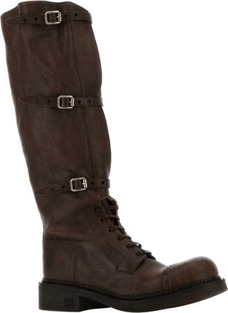 Miu Miu Cacao Stivali Boot