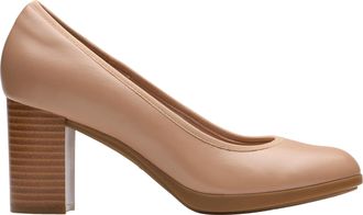 Clarks Damen Bayla Carly, Warmes Beige Lea, 35.5 EU
