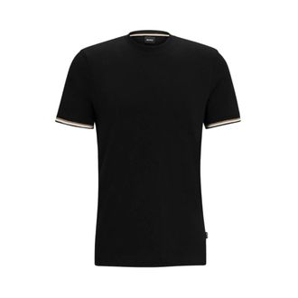 HUGO BOSS Homme, Tops, Noir, Taille: L T-Shirt Basique