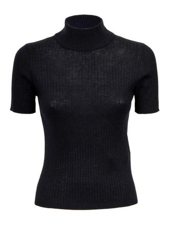 Max Mara Rollkragenpullover - Blau